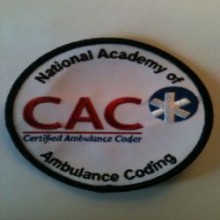CAC Patch on white | National Academy of Ambulance Compliance